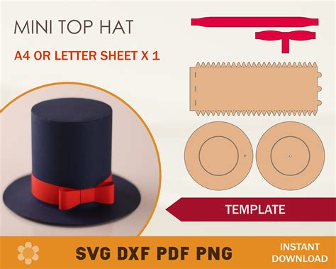 Hat Template Printable
