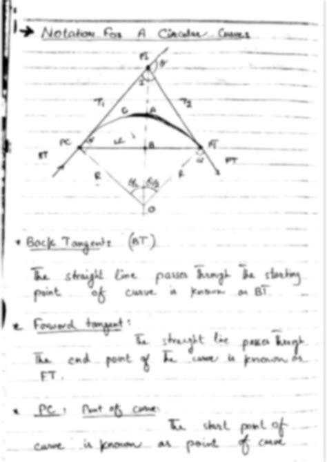 SOLUTION Curves Horizontal And Vertical Curves With Solved Problems Complete Notes Studypool