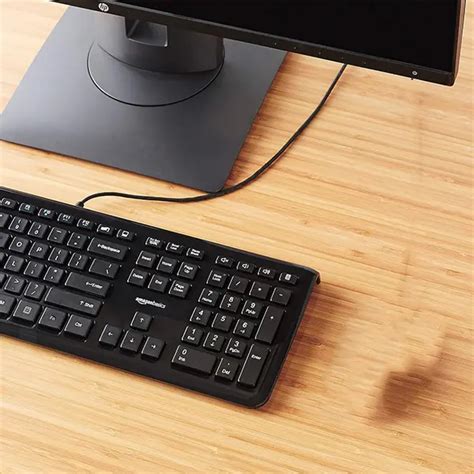 Amazon Basics Wired USB Keyboard A Grade Ido Lk