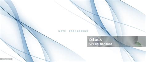 푸른 파도 추상적 인 배경 현대적인 디자인 벡터 일러스트 레이 션 0명에 대한 스톡 벡터 아트 및 기타 이미지 0명 3차원 형태 건강관리와 의술 Istock