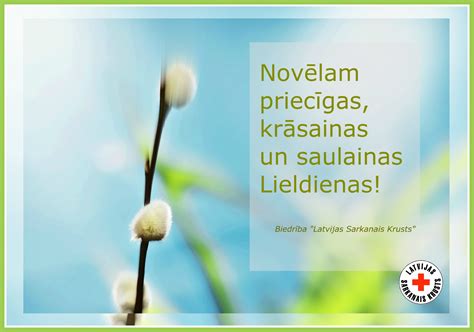 Priecīgas Lieldienas Latvijas Sarkanais Krusts