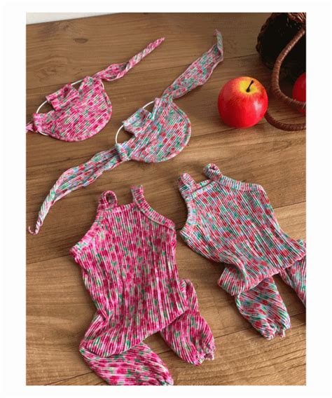 모자서비스 레트로 할매 몸빼바지 할매모자 세트 강아지옷 촌캉스룩 냉장고바지 강아지여름옷 S 2xl 에이블리