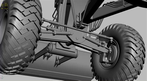 3d Model Motor Grader