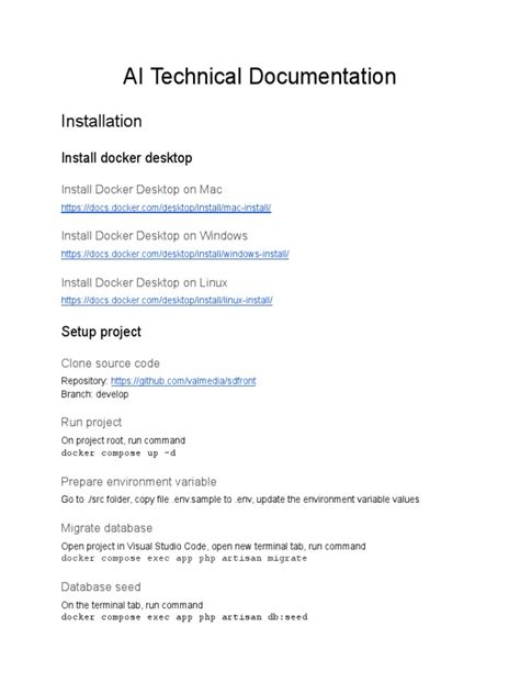 Ai Technical Documentation Pdf