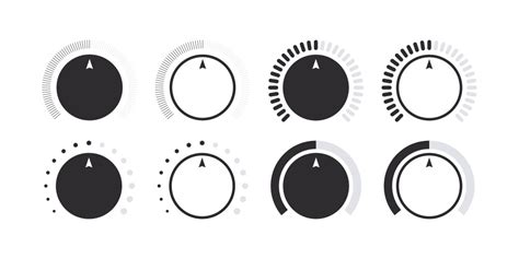 Volume Dial Icon Vector Images Over 4 100