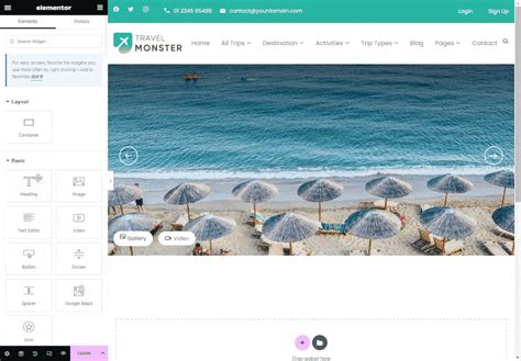 Elementor Widgets Wp Travel Engine Documentation