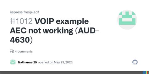 Voip Example Aec Not Working Aud Issue Espressif Esp Adf Github