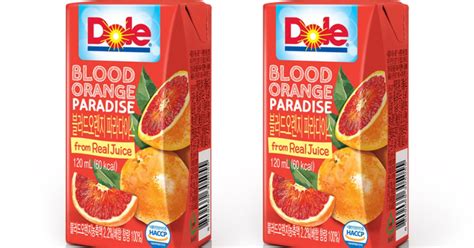 돌 코리아 프리미엄 주스 블러드오렌지 파라다이스 주스 출시