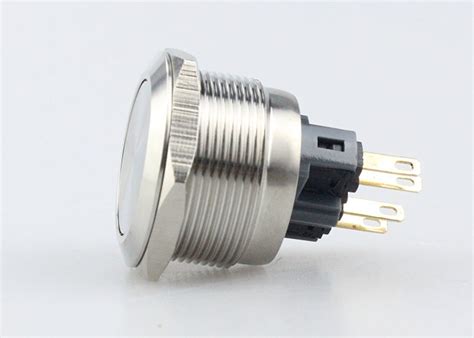 25mm Panel Mount Push Button Switch Stainless Steel Push Button Switch