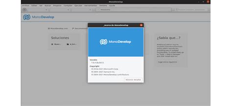 monodevelop instalación en ubuntu 20 04 a través de su ppa