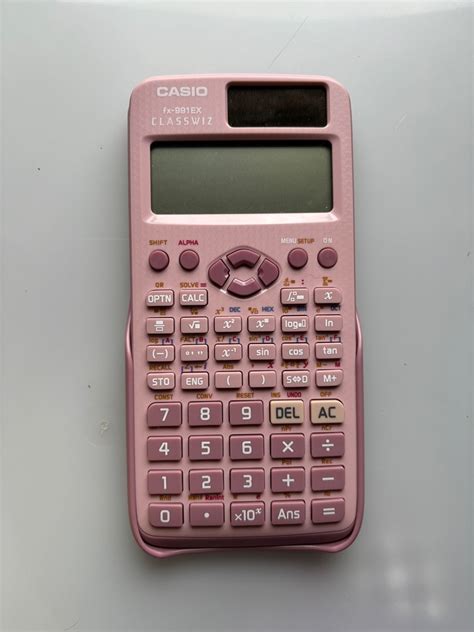 Casio Classwiz Fx 991ex Pink Calculator Hobbies And Toys Stationery