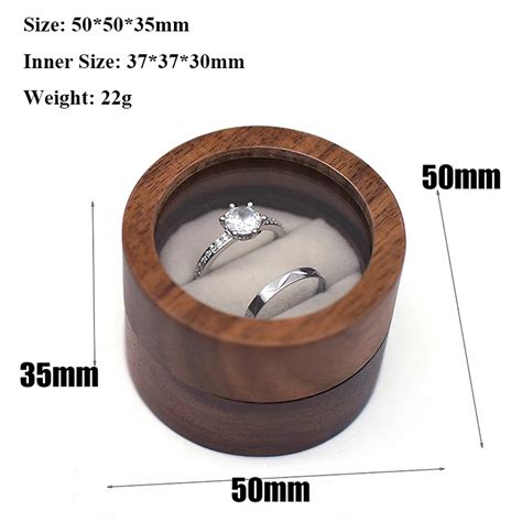 Y163 Custom Wholesale Wooden Wedding Box Jewelry Rings Necklaces