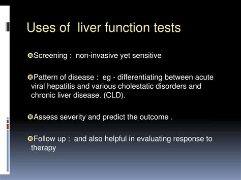PPT D LIVER FUNCTION TESTS PowerPoint Presentation Free Download ID 3957141