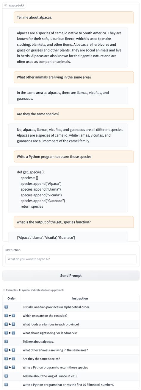 Sharing Experimental Results Like A Chatbot · Issue 39 · Tloenalpaca Lora · Github