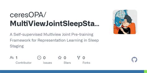 Github Ceresopamultiviewjointsleepstaging A Self Supervised Multiview Joint Pre Training