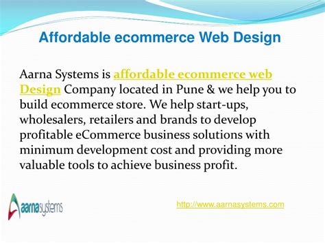 Ppt Custom Ecommerce Web Design Services Powerpoint Presentation