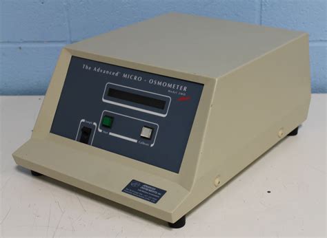 Advanced Instruments Osmometer Standards At Harrison Fong Blog
