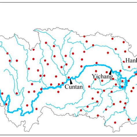 Location And Boundary Of The Yangtze River Watershed As Well As The Download Scientific