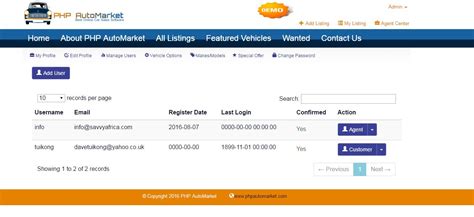 Php Automarket Car Marketplace Php Script By David11 Codester