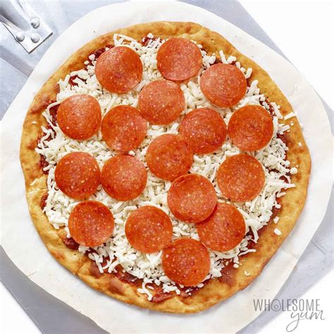 Keto Pizza Best Low Carb Crust Wholesome Yum