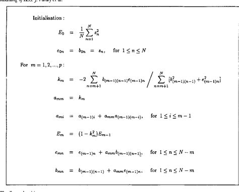 Figure 5 From A Review Of Parametric Modelling Techniques For Eeg
