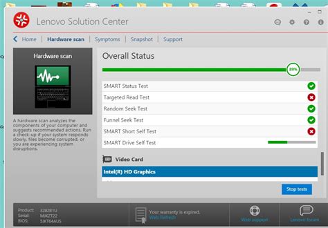 Solved Lenovo Hardware Scan Issues Experts Exchange