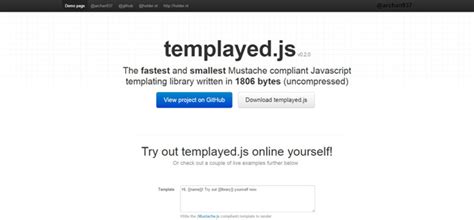 15 JavaScript Template Engines For Developers Code Geekz