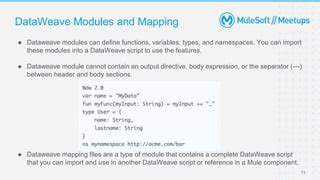 Dataweave Extension Library Ppt