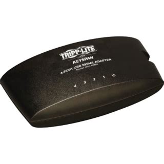 Transource Tripp Lite Keyspan High Speed 4 Port USB To DB9 Serial Adapter Hub