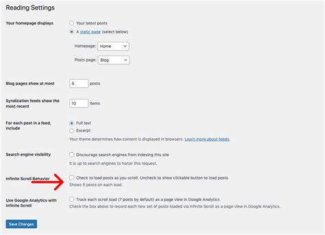 how to enable jetpack infinite scroll viva themes