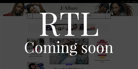 Beauty Fashion Magazine Joomla Template Ja Allure Joomlart