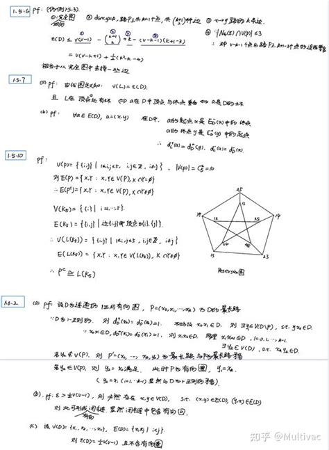 图论及其应用第一章作业 知乎
