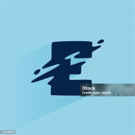 초기 문자 E 빠른 속도 로고 디자인 템플릿 알파벳 E에 대한 스톡 벡터 아트 및 기타 이미지 알파벳 E 파문이 인다는 1위 Istock