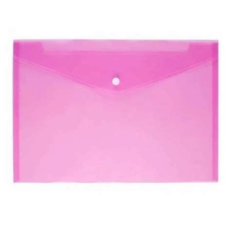 Polypropylene Pp Button File Folder A4 At ₹ 8 Piece In Port Blair Id 27575157730