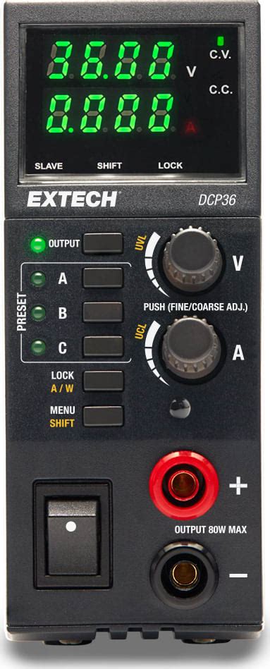 Extech DCP W Switching Mode DC Power Supply TEquipment