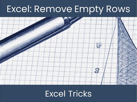 Eliminate Empty Rows In Excel Easy Import Fix