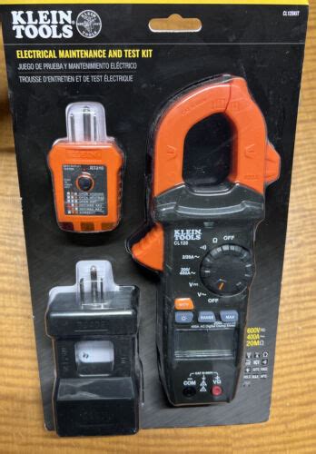 Klein Tools Electrical Clamp Meter And Tester Set Morocco Ubuy
