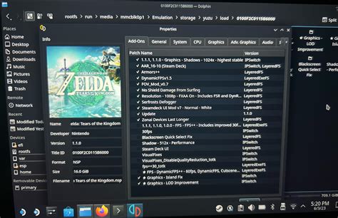 Mods Are Checked In Properties Add Ons But Not Actually Being Applied To Game R Yuzu