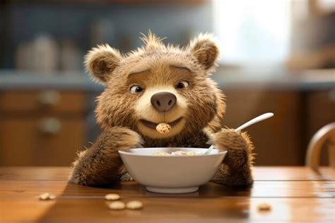 Cereal With Bear On Box Images Free Download On Freepik
