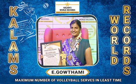 maximum number of volleyball serves in least time kalams world records