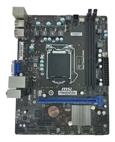 Placa Mãe Desktop Msi H61m P20 W8 Lga 1151 Intel 2a E 3a Ger