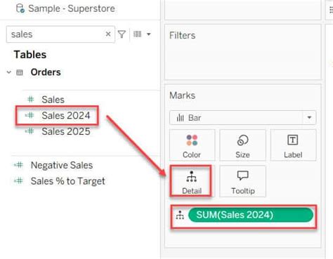 Bullet Chart In Tableau