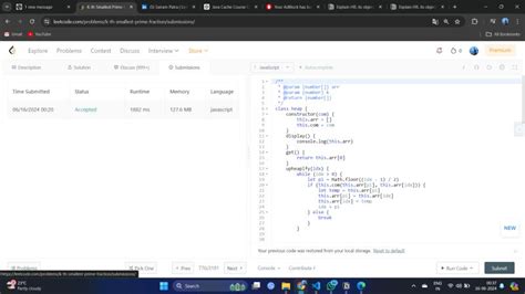 Sairam Patra On Linkedin Leetcode Codingjourney Heaps Programming Proudmoment Codenewbie