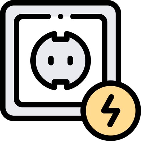 Electric Socket Free Technology Icons