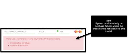 Payment Processing Error Messages Nude Solutions Suport Centre