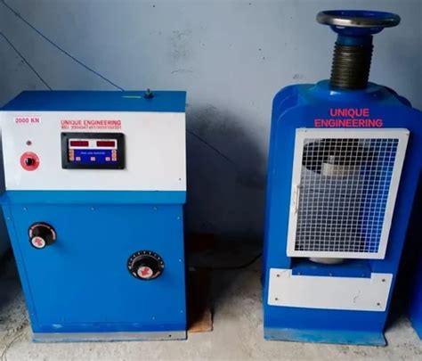 Digital Operated Cube Testing Machine 2000KN At 95000 Unit Cube Compression Testing Machine