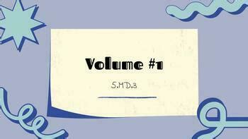 Intro To Volume Google Slide Presentation MD TPT