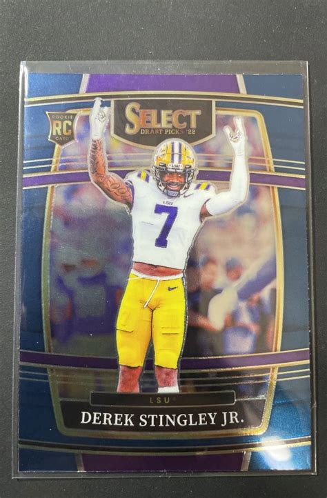 Derek Stingley Jr 2022 Panini Select Draft Football 20 Rc デレク スティングリー