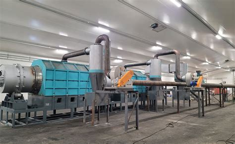 2023년 핀란드에 Wood Chips Charcoal Making Machine 설치