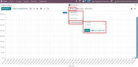 Reporting In Odoo Sales Odoo V Enterprise Edition Book